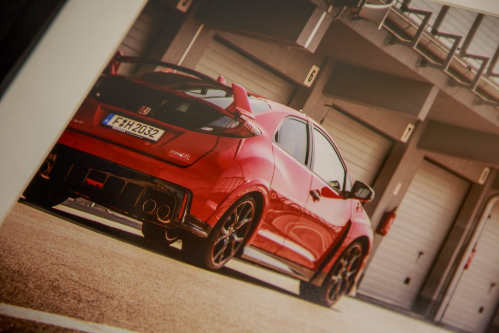 Sale: "Release Of The Honda Civic Type R FK2" Artwork