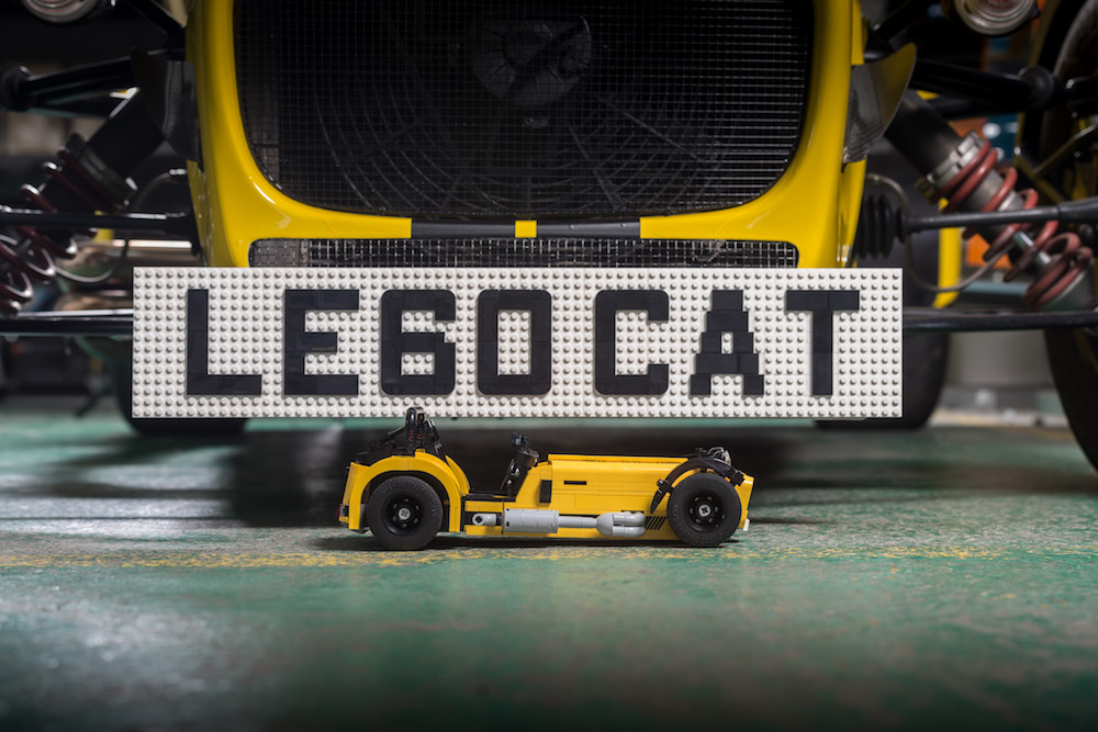 A Life Size Lego Car Powered by Air