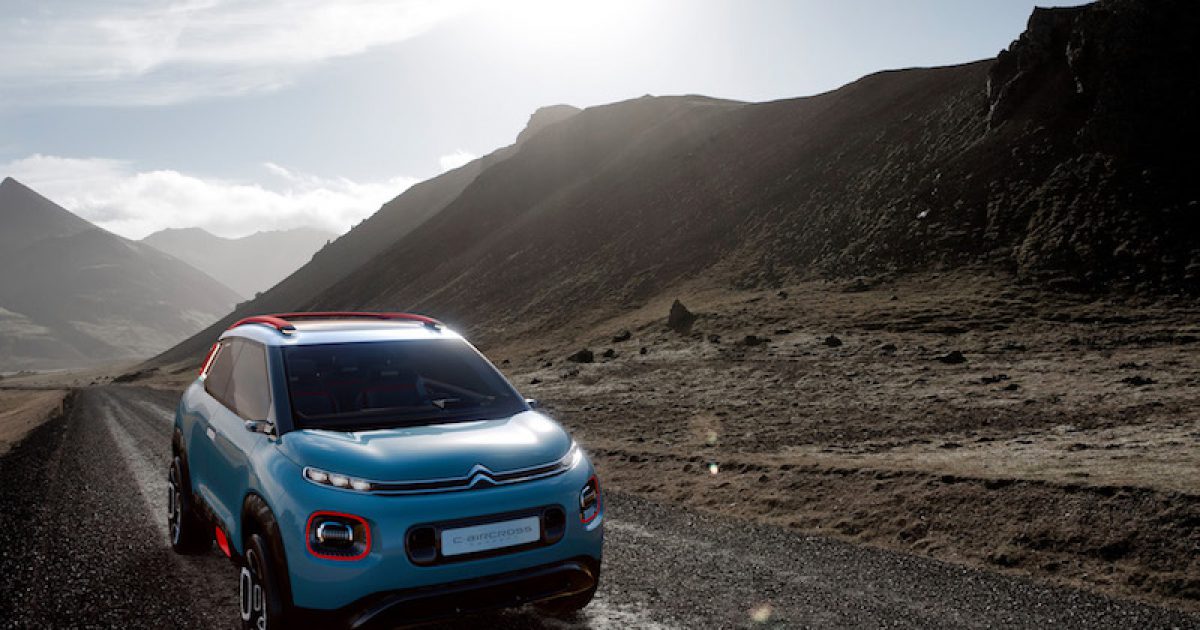 Citroen Unveils Fresh Vision For C-Aircross Concept - New 2017 Model