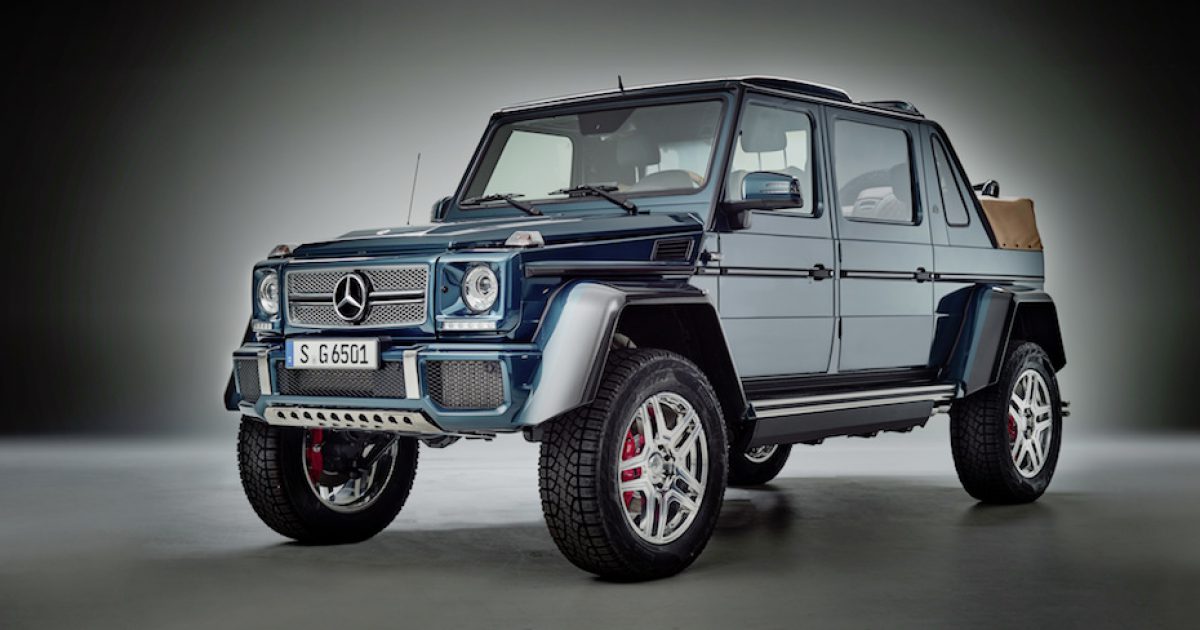 Luxury Meets Off-Road: Mercedes-Maybach G650 Landaulet
