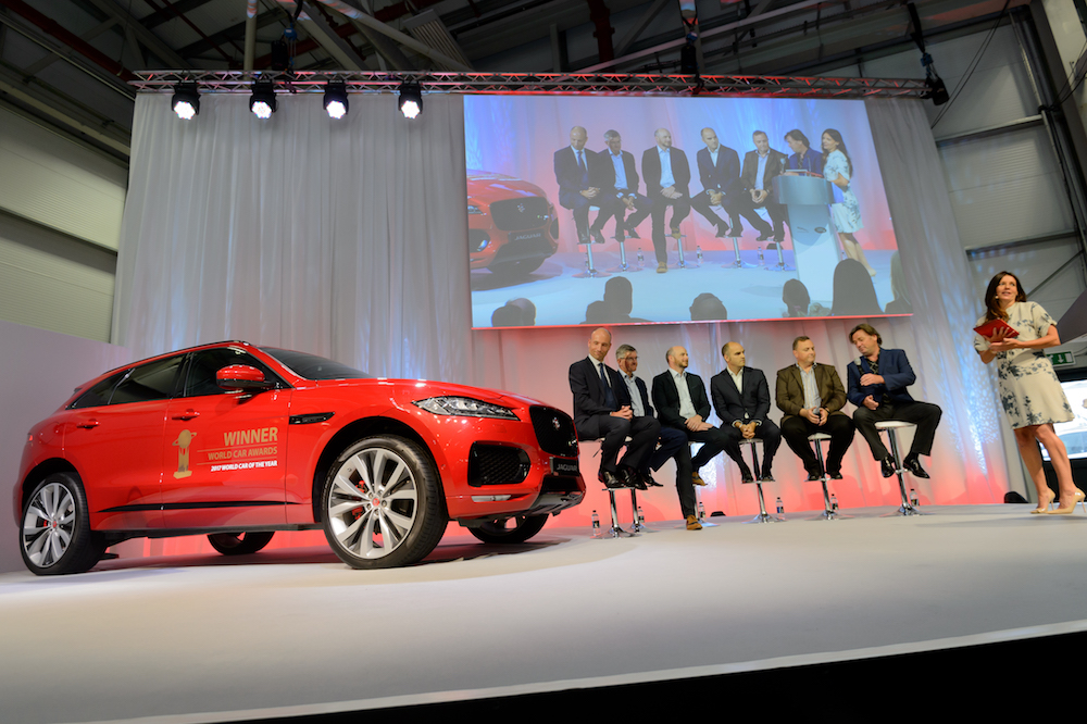 Jaguar F-Pace Crowned World Car of the Year 2017