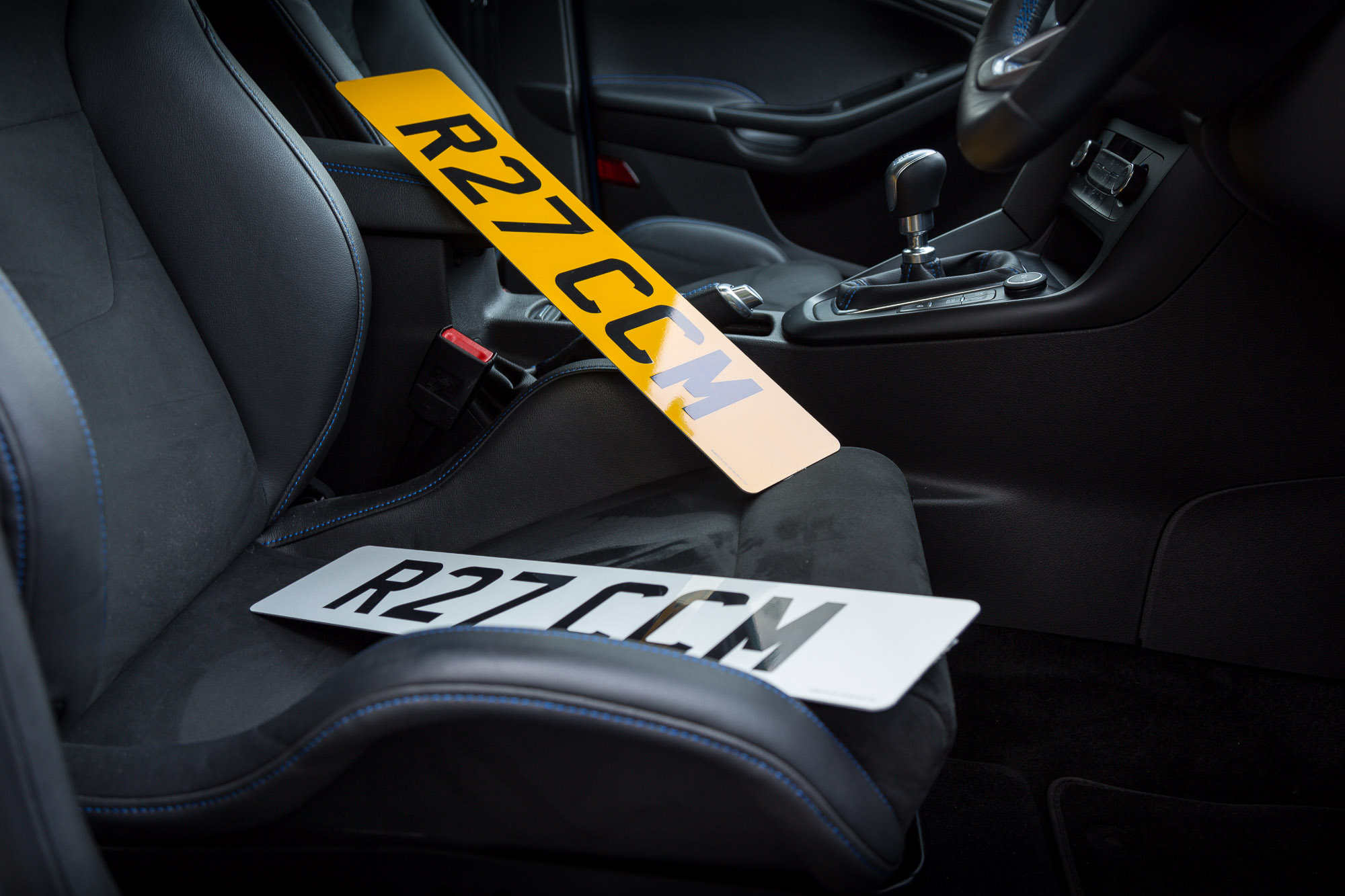 Personal Registration Customisation with Number 1 Plates