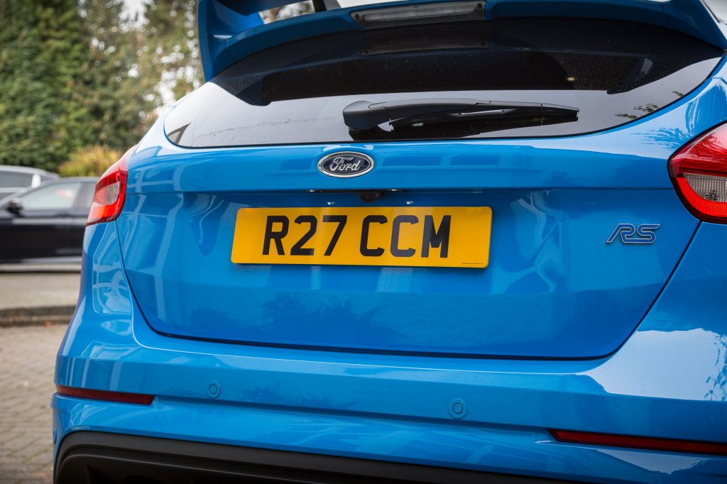 Personal Registration Customisation with Number 1 Plates