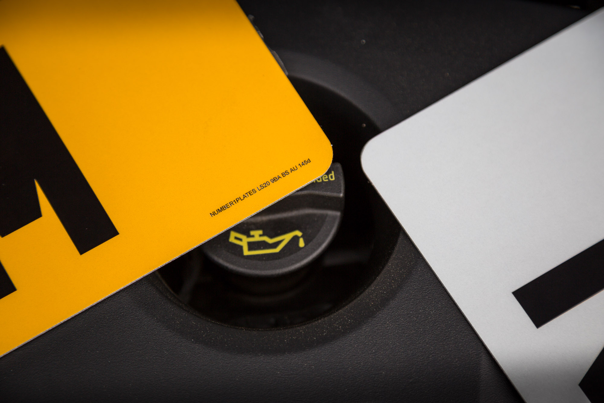 Personal Registration Customisation with Number 1 Plates