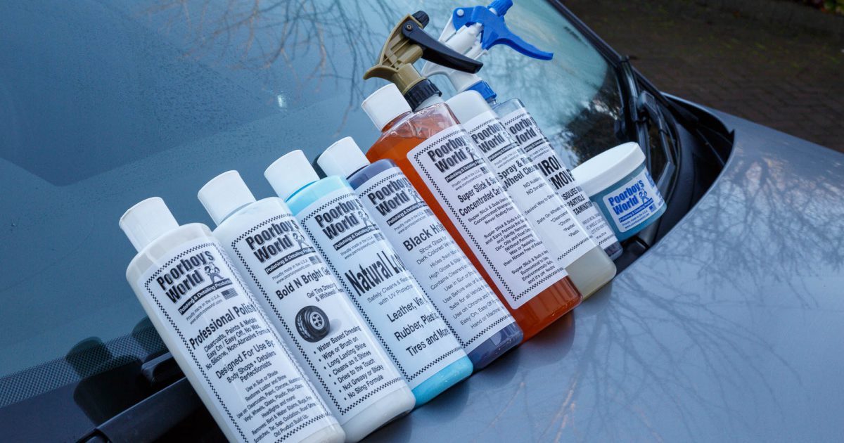 How to Wash Your Car With Poorboys Cleaning Kit