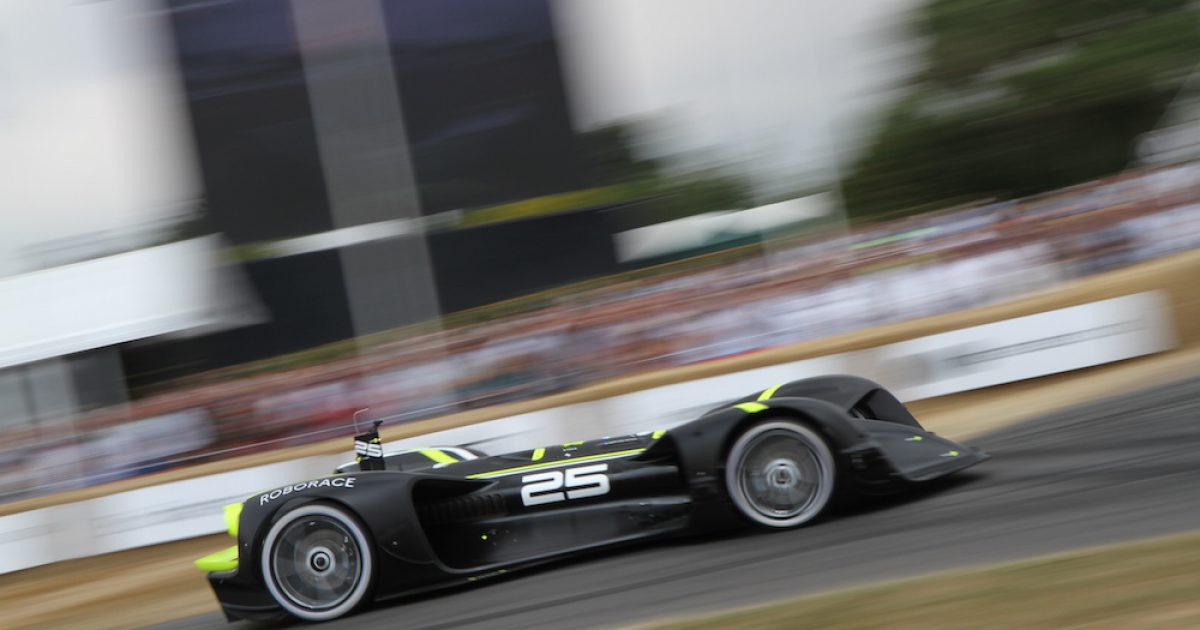 Robocar - World's First Driverless Racecar at Festival of Speed