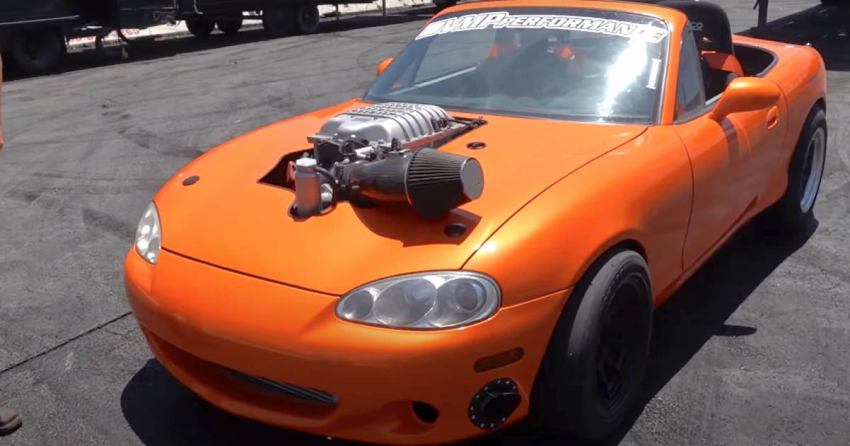 Hellcat Miata: Hellcat-Powered Engine Swap Mazda MX-5 Miata