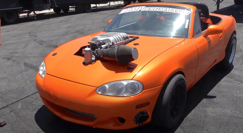 Hellcat Miata: Hellcat-Powered Engine Swap Mazda MX-5 Miata