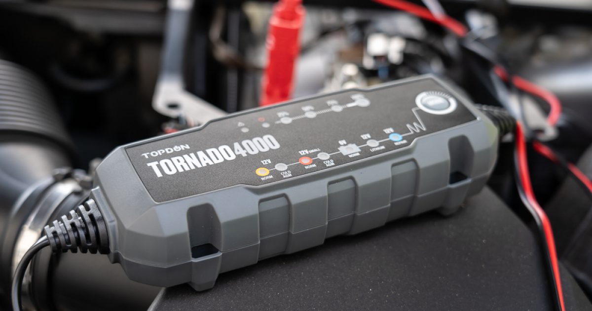 TOPDON Tornado4000 4A Battery Charger Review TOPDON Tornado4000 4A Battery Charger Review