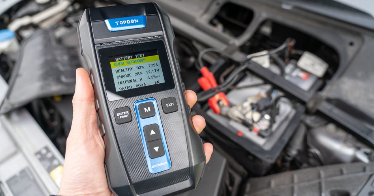 TOPDON BT300P Battery Tester With Printer Review 🏎️