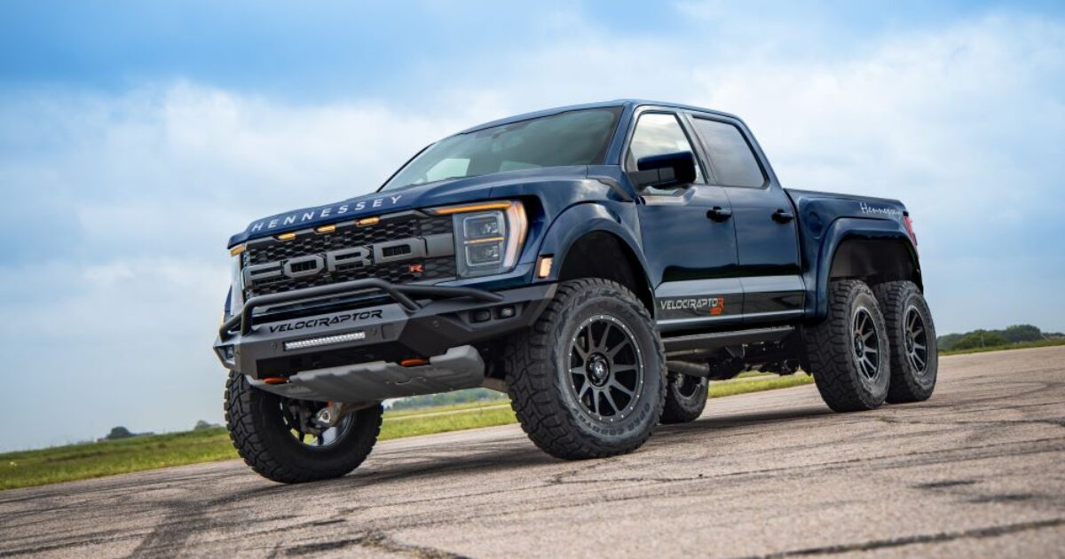 Meet the Beast: Hennessey's VelociRaptor 6x6 Supertuck