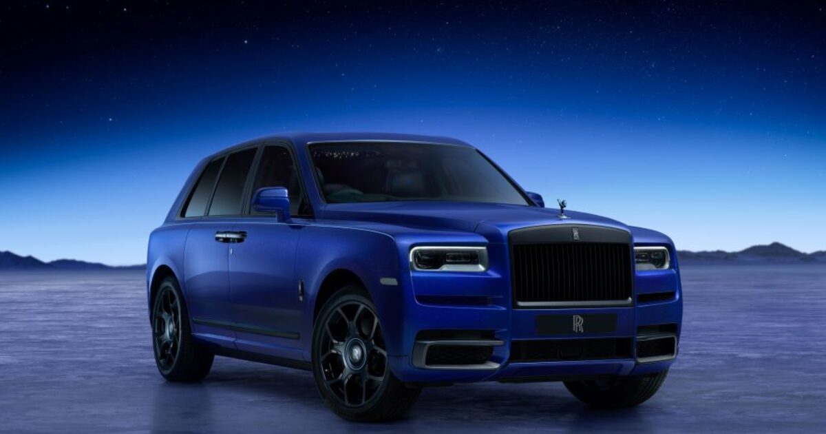 Rolls-Royce Black Badge Cullinan 'Blue Shadow' Private Collection