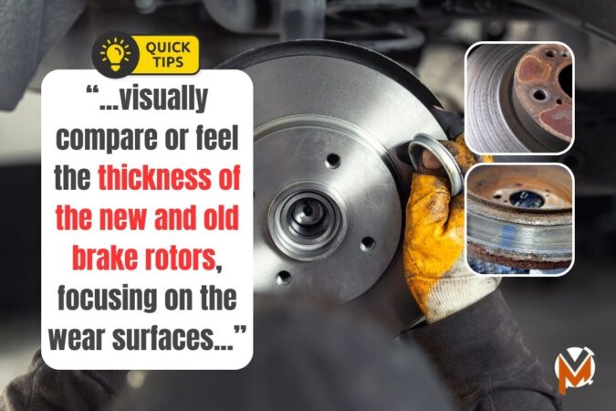 How To Measure The Brake Rotor Thickness Without Micrometer?