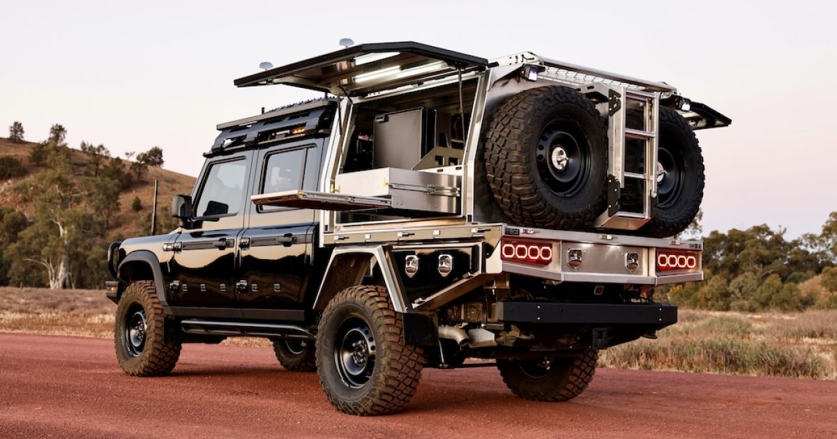 INEOS Automotive Unveils the Custom Grenadier Quartermaster Kaiju
