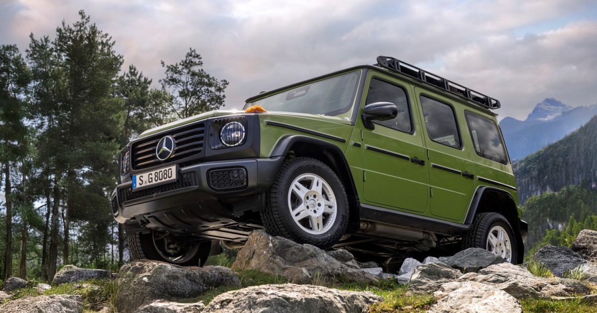 Mercedes-Benz Brings The G-Wagon Back To Its Off-Road Roots